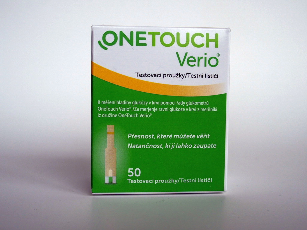 Prou ky One Touch VERIO V echno Zbo Zdravotnick Prodejna RSt